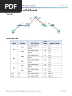 Configure IPv6 Addressing Guide | PDF | I Pv6 | Ip Address