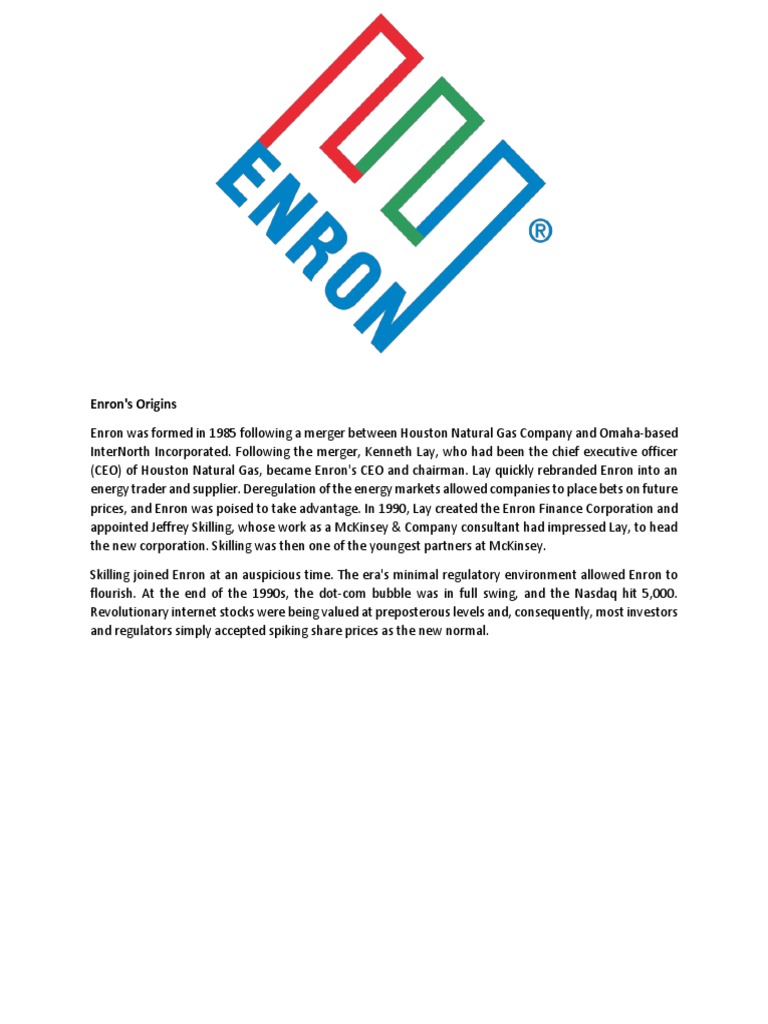 Enron | PDF | Enron | Mark To Market Accounting