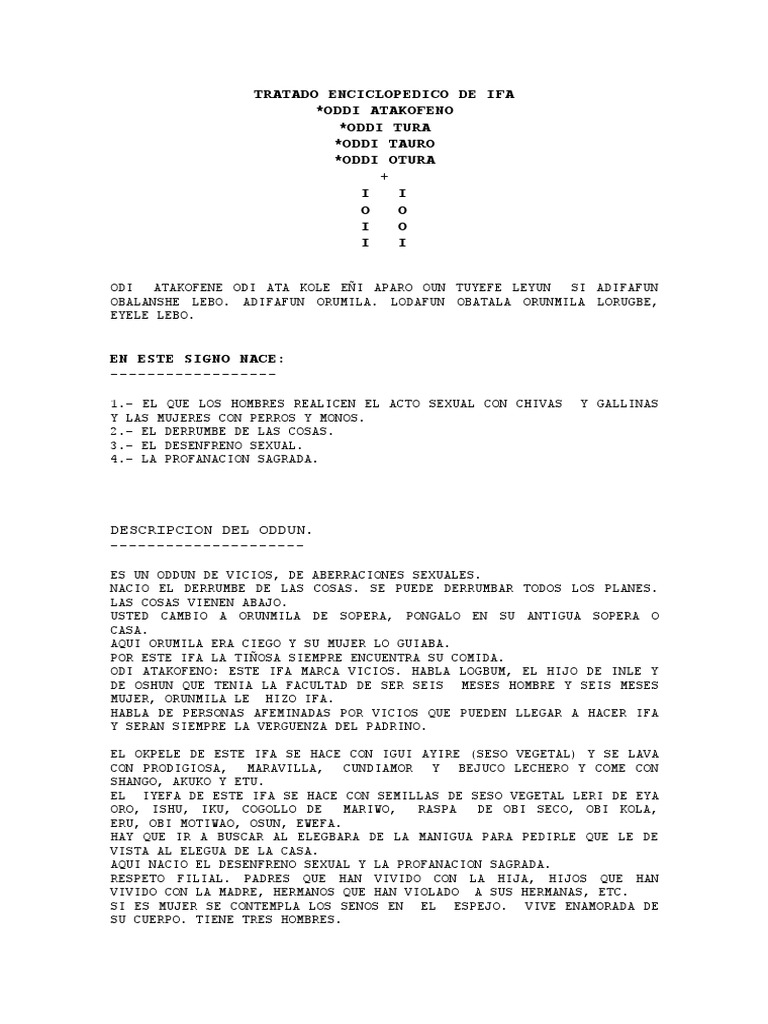 Oddi Otura | PDF | Revelación | Mitología