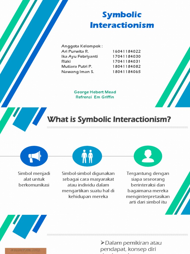 Teori Interaksi Simbolik | PDF