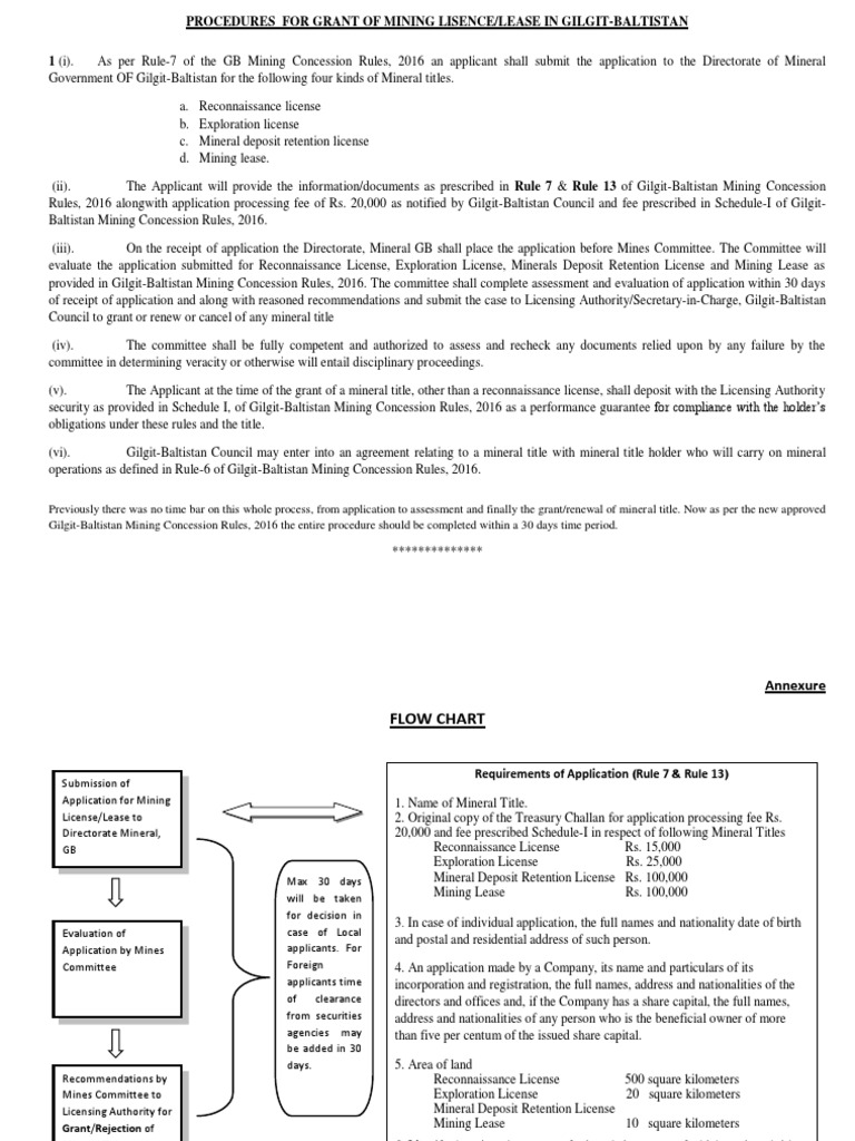 Mining Concession Rules PDF | PDF | Mining | License