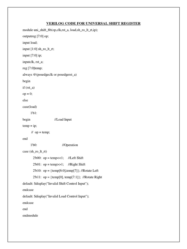 Verilog Coding For Digital System Pdf Electronic Design Electronic Design Automation