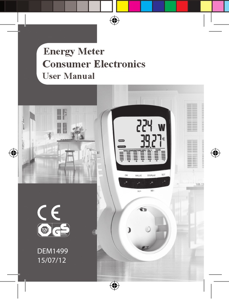 Energy Meter User Manual | PDF | Ac Power | Kilowatt Hour