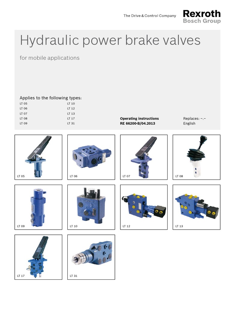 Operation Power Brake Valve | PDF | Valve | Brake