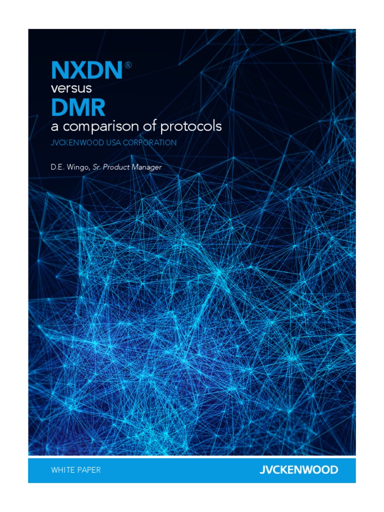 NXDN Vs DMR White Paper | PDF | Information And Communications ...