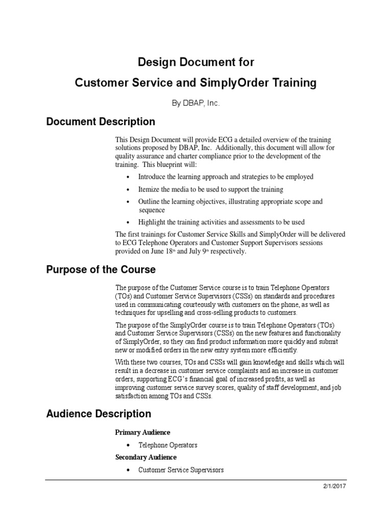 Dbap Design Document | PDF | Reading Comprehension | Learning