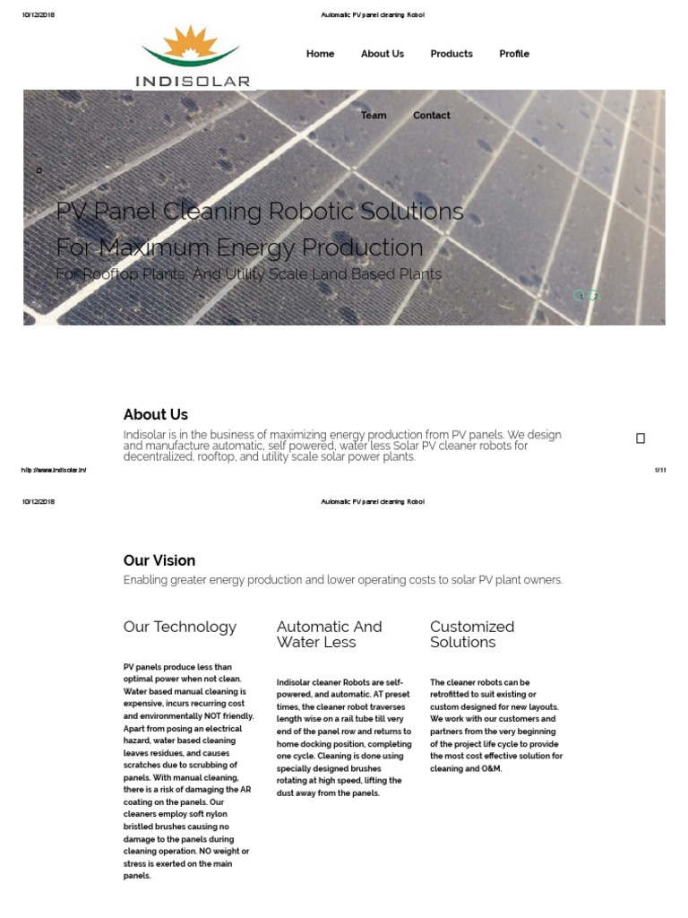 PV Panel Cleaning Robotic Solutions For Maximum Energy Production ...
