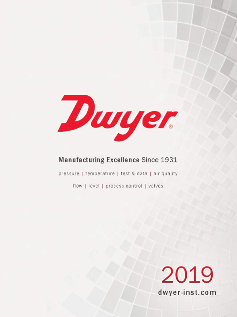 2019 Dwyer Catalog - Rev.12 PDF | PDF | Pressure | Mechanical Engineering
