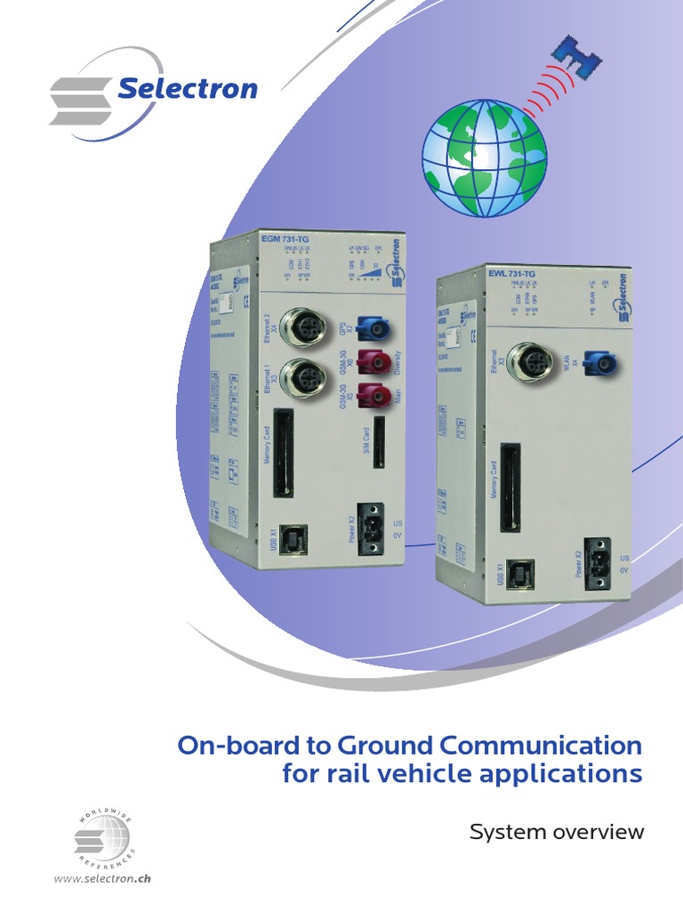 Urzadzenia Oraz Moduly Selectron Flyer On Board To Ground Communication ...