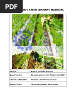 CBLM OAP NCII.pdf | Organic Farming | Academic Degree