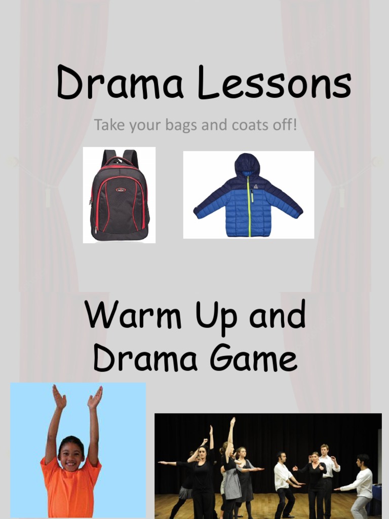 Drama Lessons Visual Guide | PDF