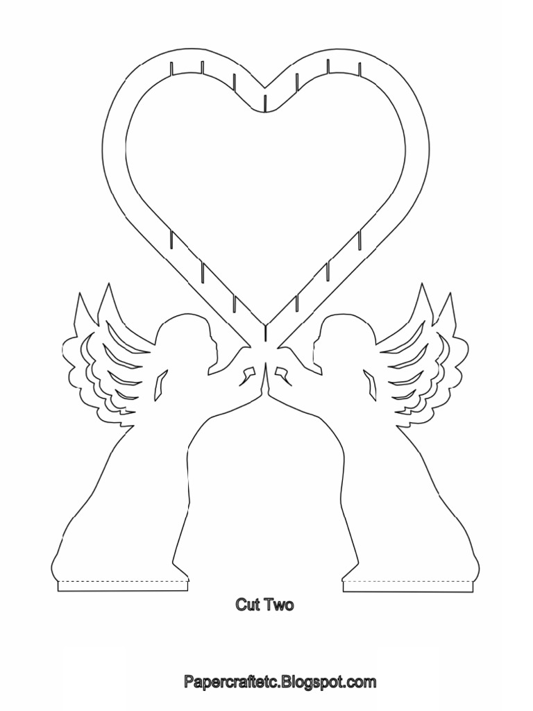 Heart Sliceform Table Decoration PDF | PDF