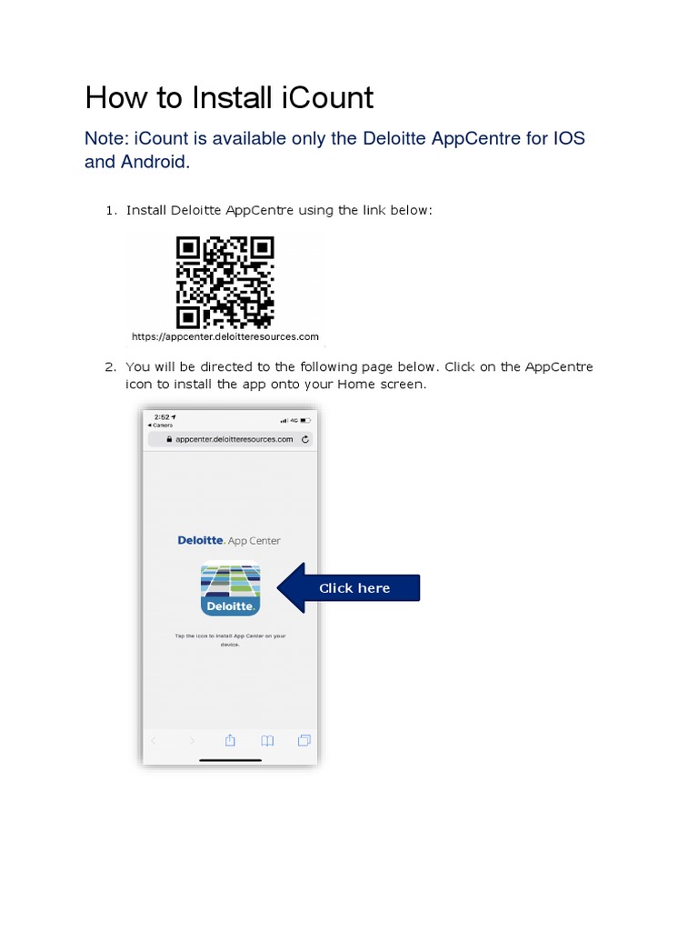 How To Install Icount | PDF