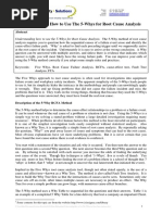 Apollo Root Cause Analysis Methodology | PDF