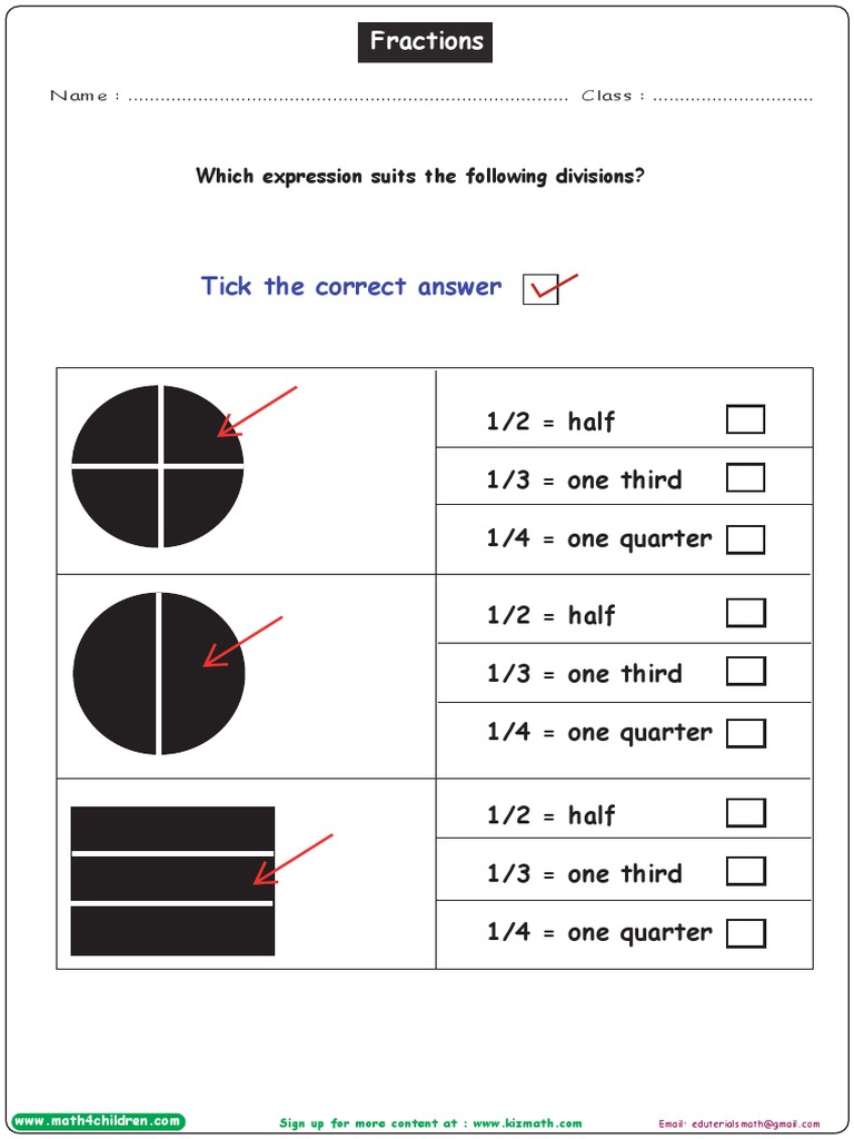 Understanding Fraction Expressions | PDF