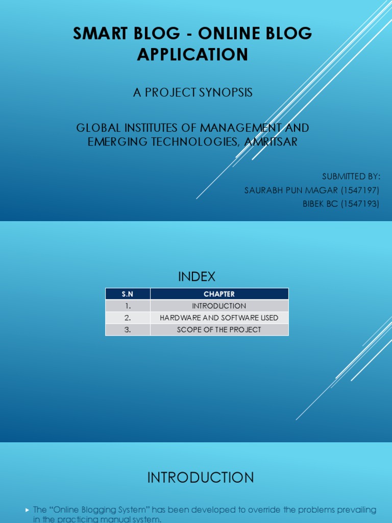 Project Synopsis For Chatbot | PDF | Java (Programming Language ...