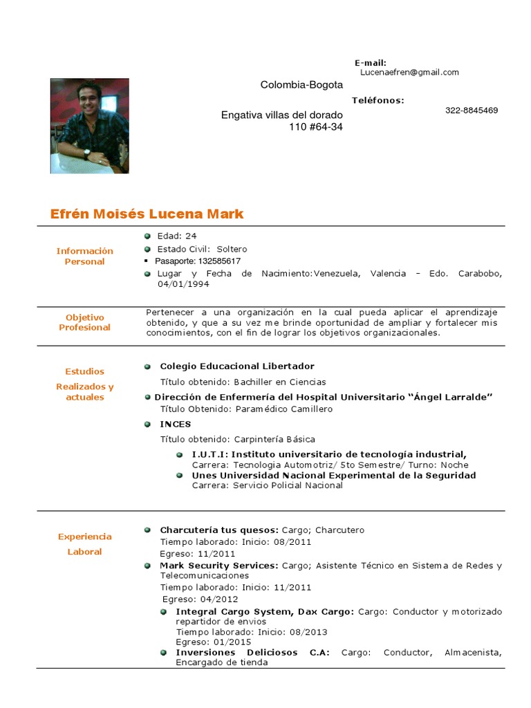 Curriculum Moises | PDF | Educación avanzada | Business