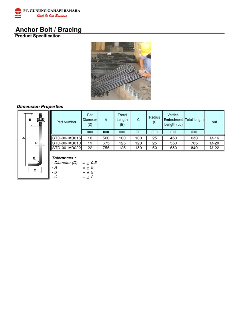 Tabel Berat Baja Gunung Garuda PDF | PDF