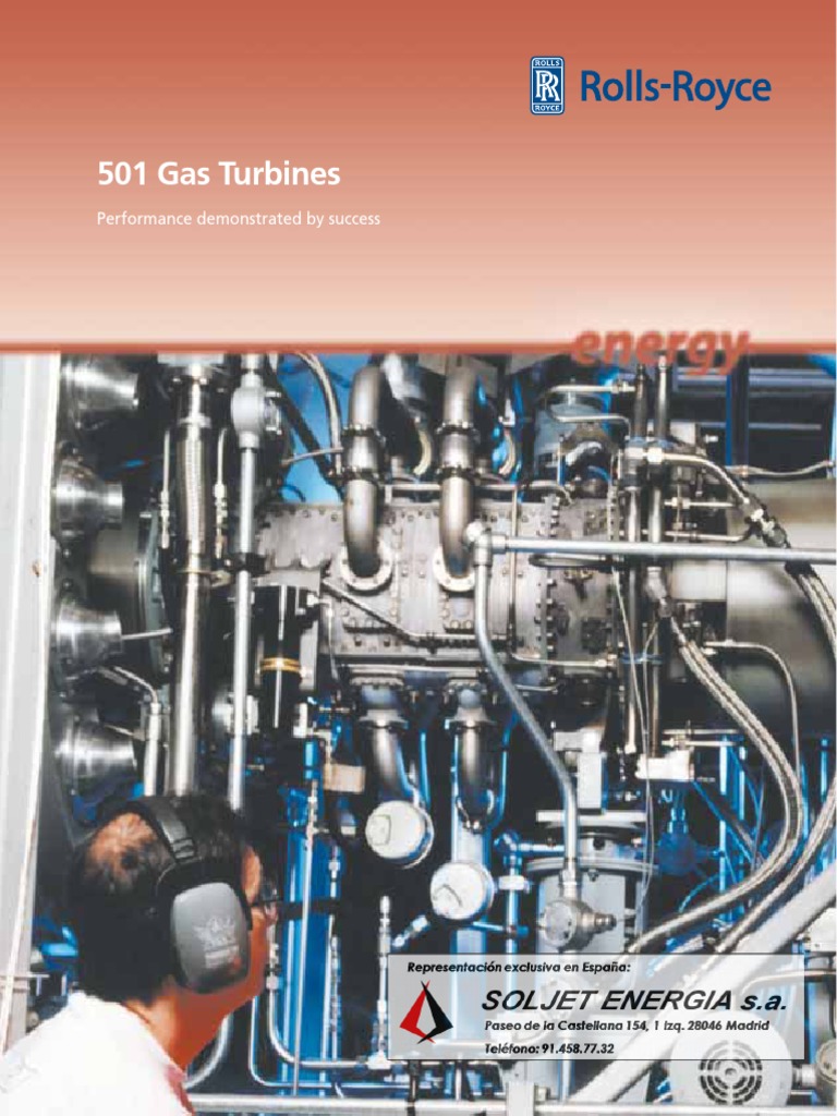 501 Gas Turbines: Performance Demonstrated by Success | PDF | Gas ...