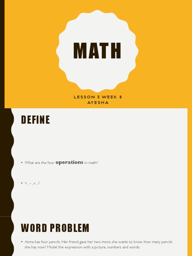 Presentation Lesson 5 1 | PDF