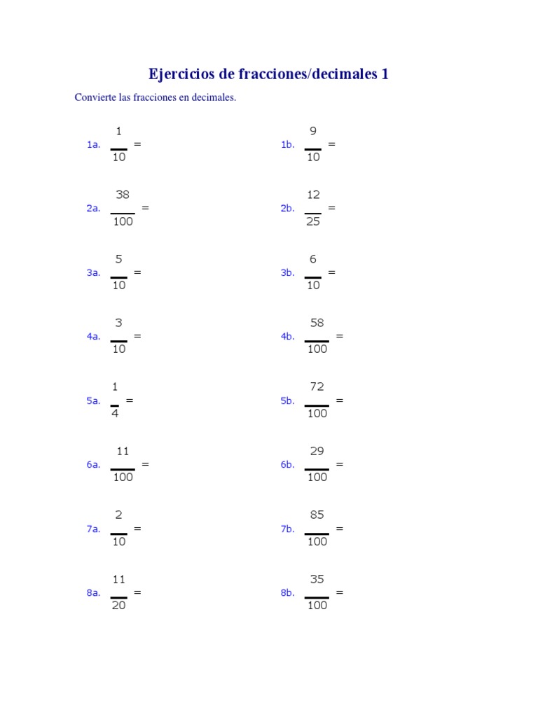 Ejercicios de fracciones y decimales.docx