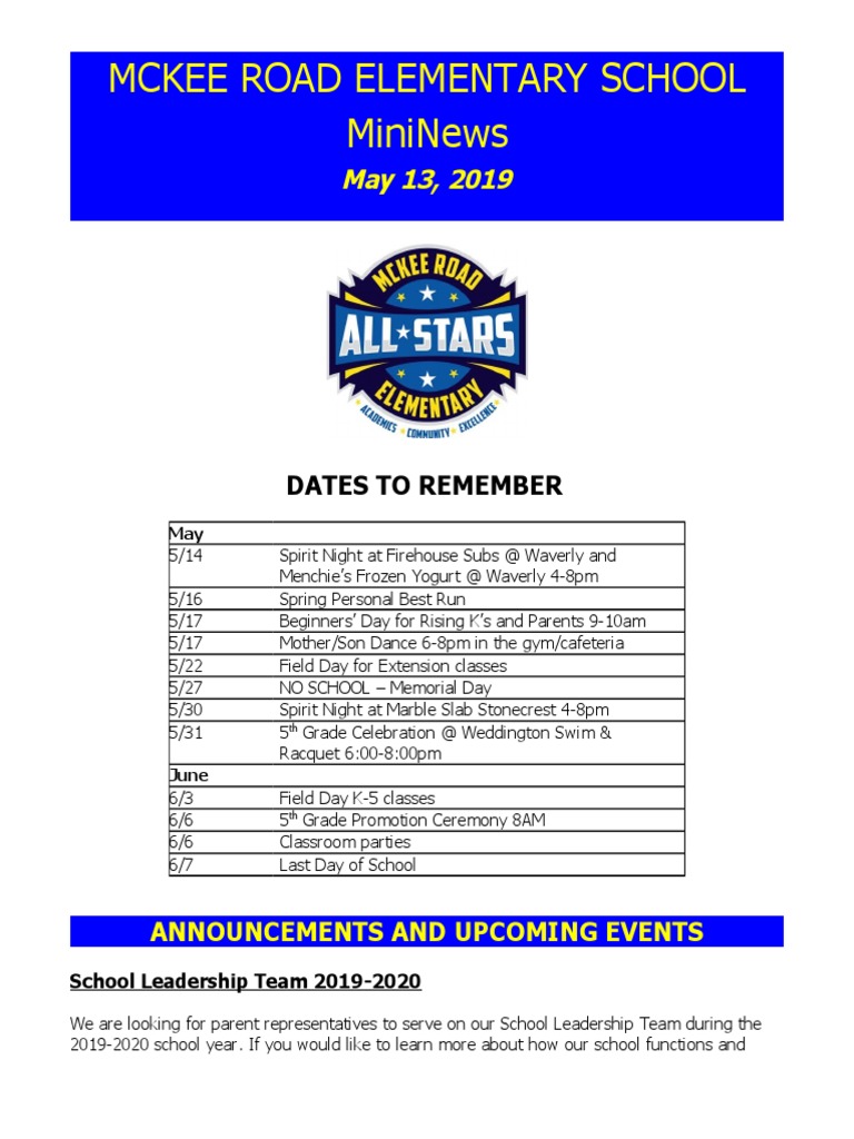 Mini News 2019 0513 | PDF | Career & Growth