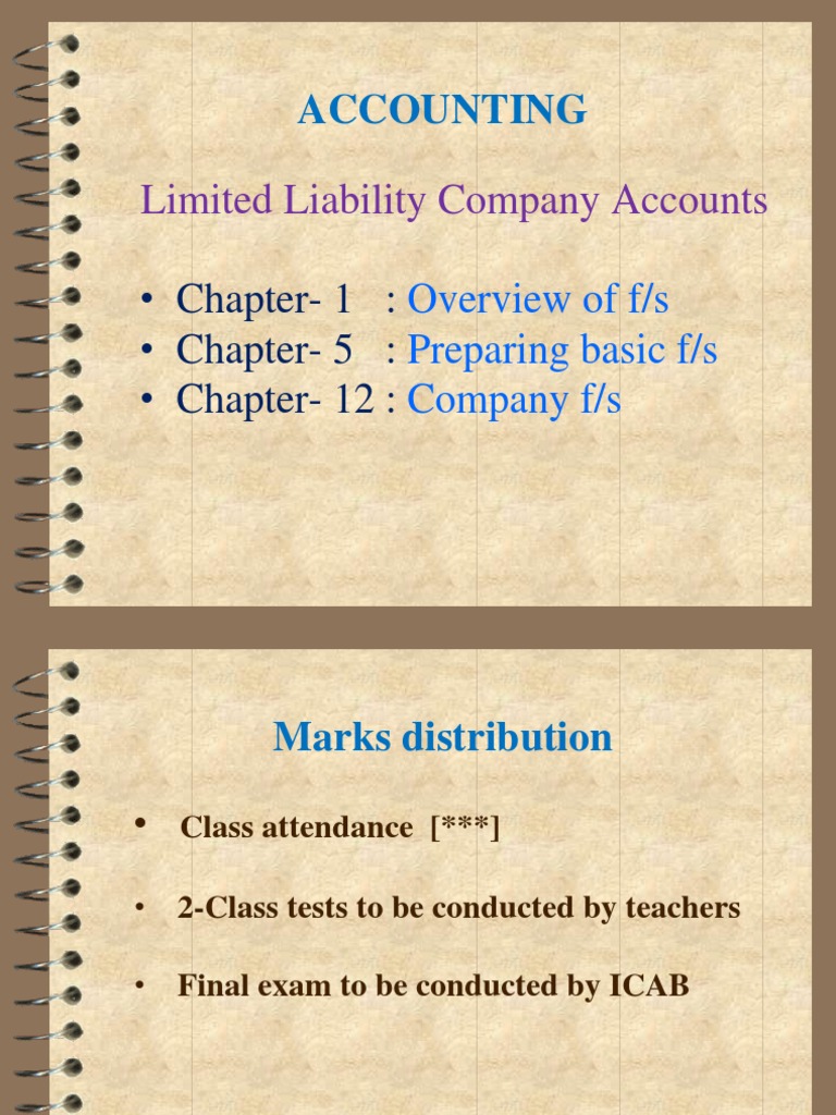 Accounting Lecture 1 & 2 | Download Free PDF | Financial Statement ...