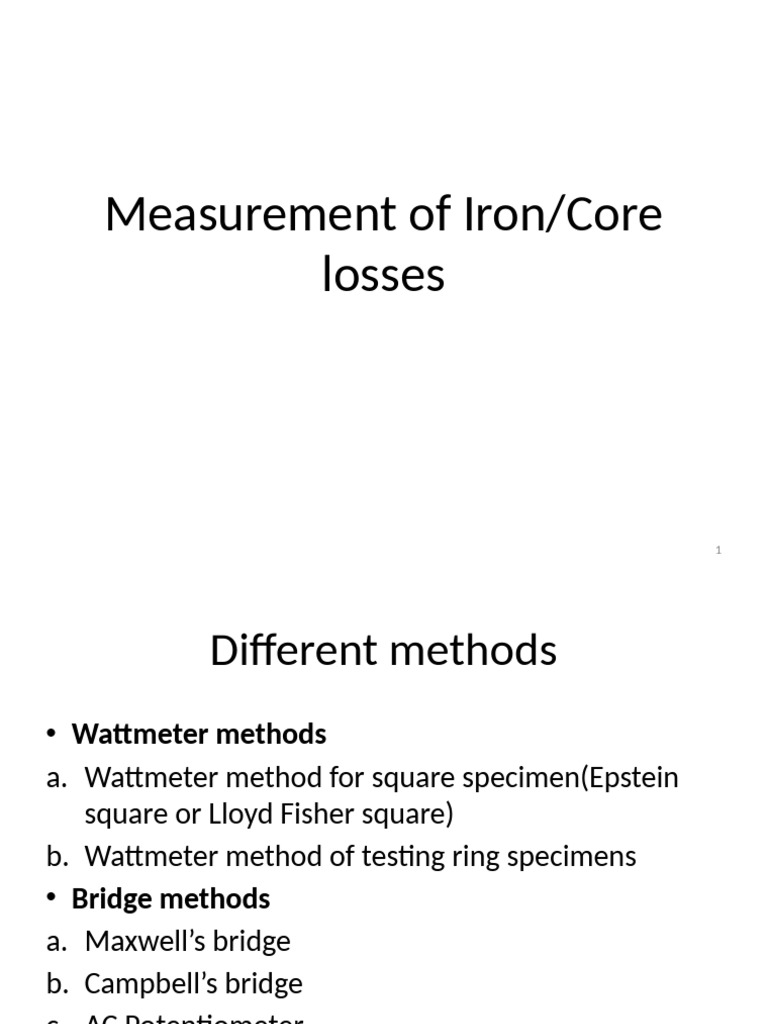 Lloyd Fisher Square Method Overview | PDF | Inductance | Electrical ...
