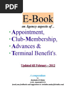 LIC Club Membership Eligibility Rules | PDF | Insurance | Business Law