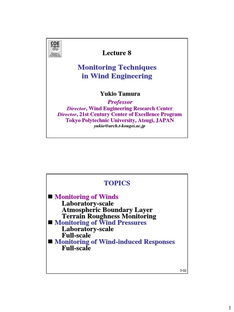Wind | PDF | Doppler Effect | Wind Speed
