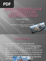 Deconstructivismo | PDF | Medios de arte | Diseño arquitectonico