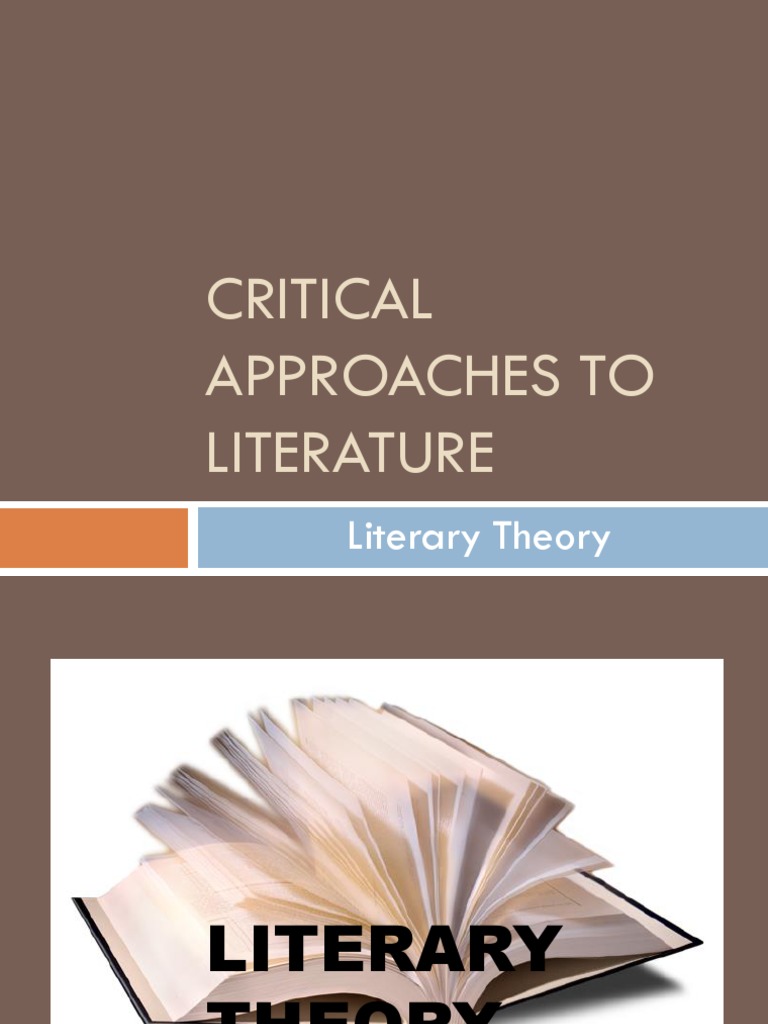 Literary Theories and Criticism (1) - 5 | PDF | Karl Marx | Marxism