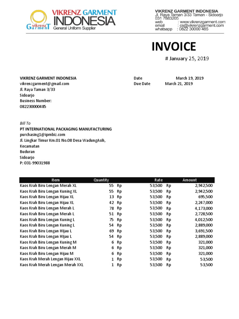 Invoice Pelunasan Ipm2 | PDF | Business Documents | Accounting