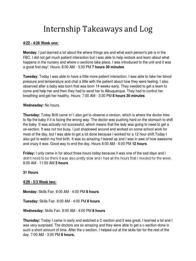 Link Internship Takeaways | PDF