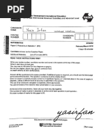 9709 AICE Mathematics Student Learner Guide | PDF | Mathematics ...