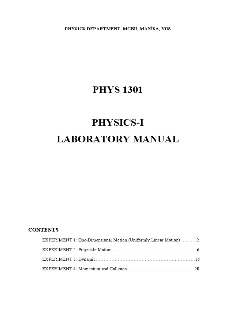 Physics1 (English) PDF | PDF | Acceleration | Collision