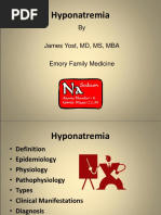 Hyponatremia Diagnosis in Adults | PDF | Diseases And Disorders | Kidney