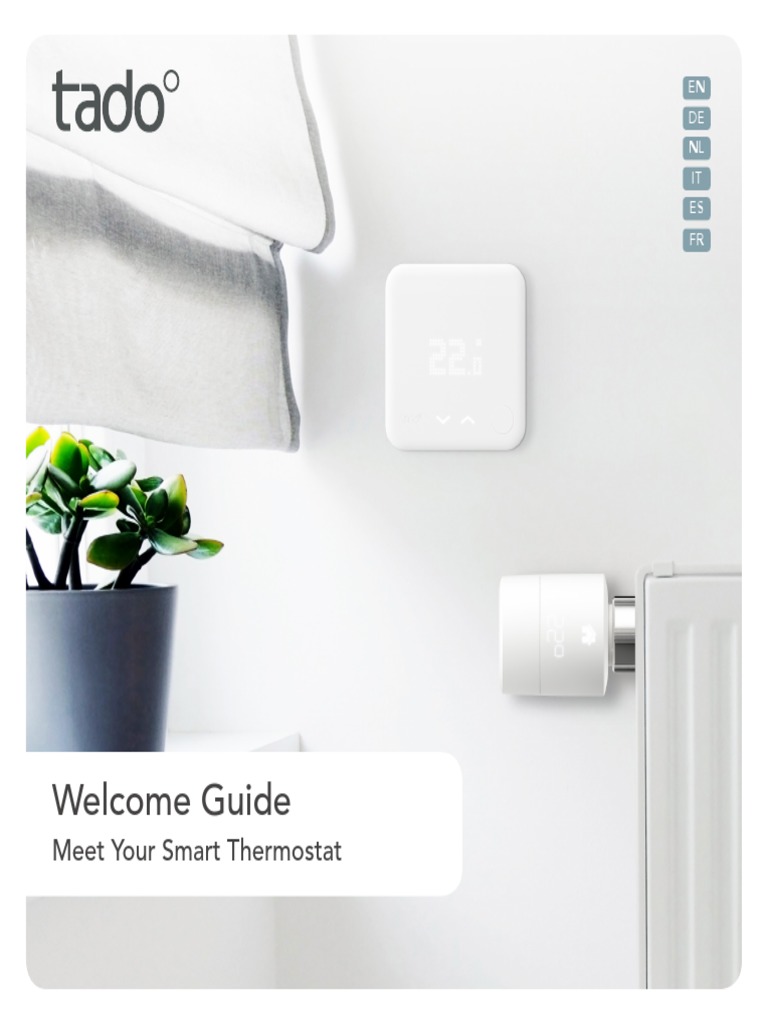 Tado Welcome Guide ML | PDF | Tecnología móvil | Aparatos de información