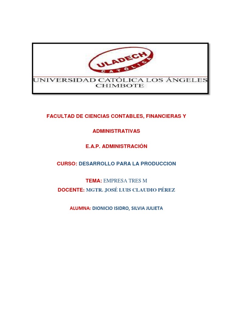 Empresa 3M: Historia y Actividades | PDF | Business