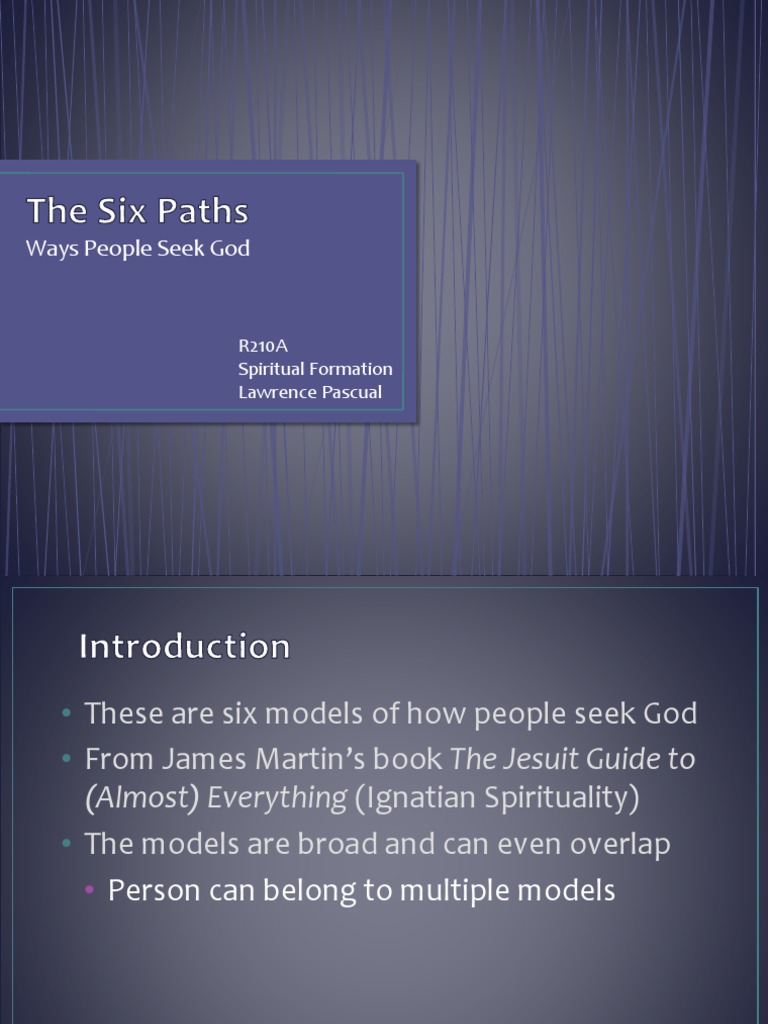 Six Models of Seeking God: An Analysis of Different Paths People Take ...