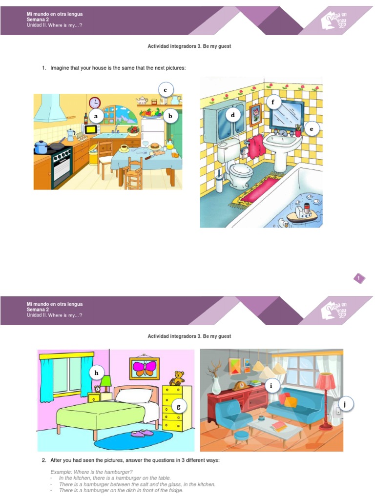 Describing Room Layouts and Locating Items in a Home | PDF | Home ...