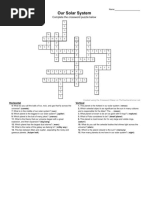 Astronomy Crossword | PDF