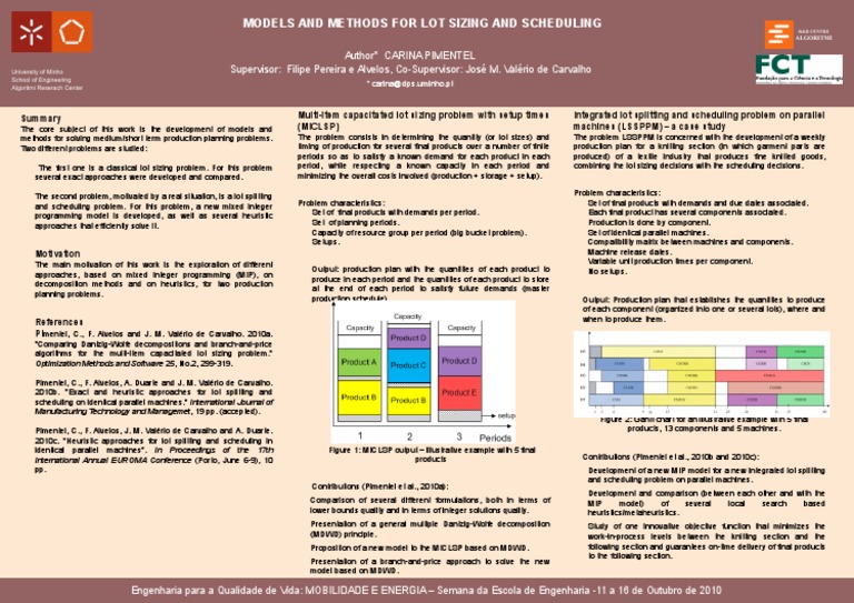 Models And Methods For Lot Sizing And Scheduling Pdf Scheduling Production Processes