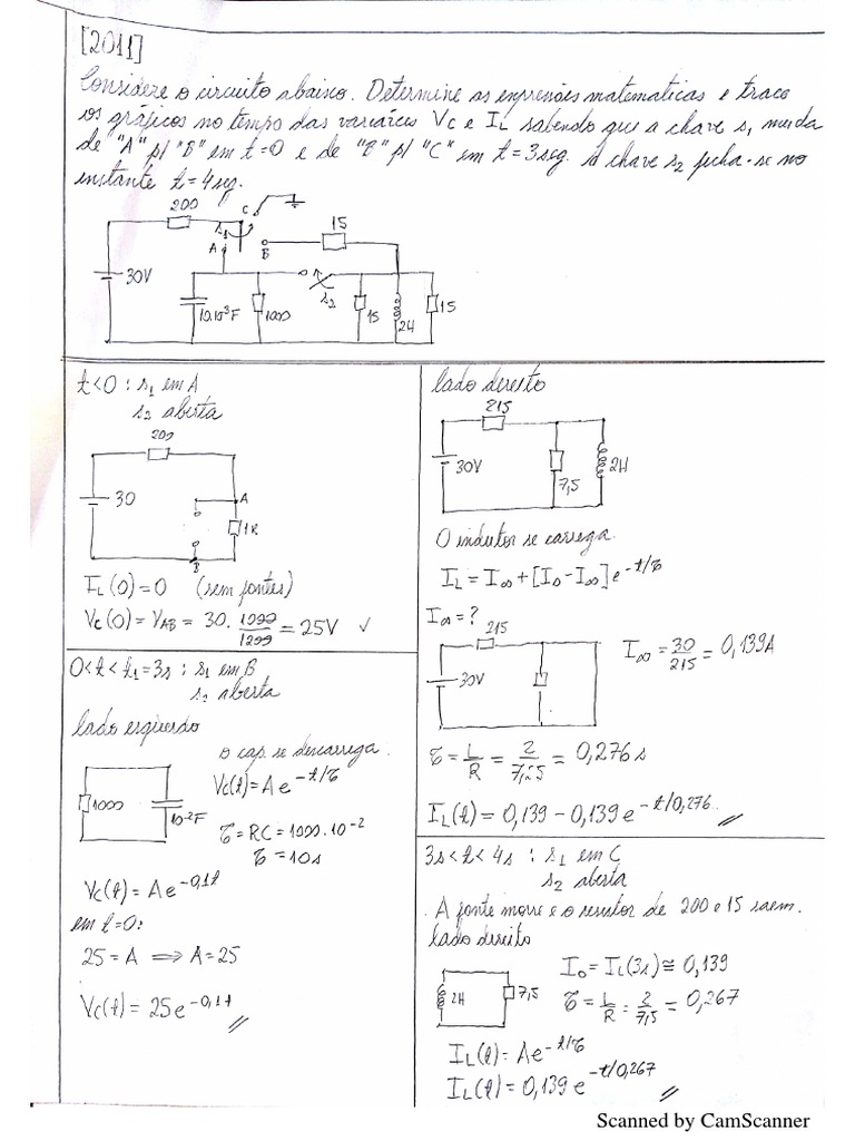 Circuitos Transitório | PDF