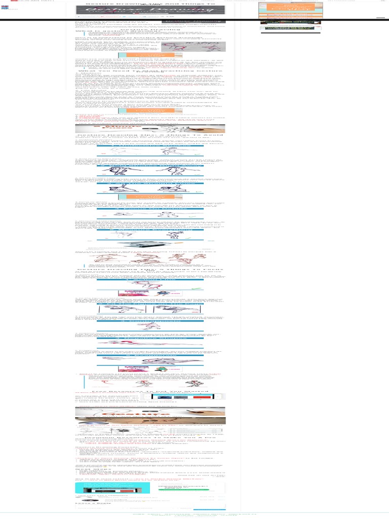 Gesture Drawing Tips and Things To Avoid - YourArtPath | PDF | Figure ...