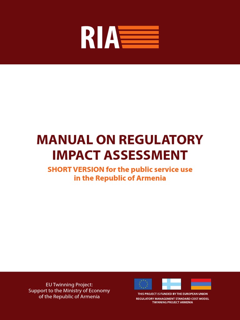 RIA Short Manual Print Content Bleed3mm FULL PDF | PDF | Cost–Benefit ...