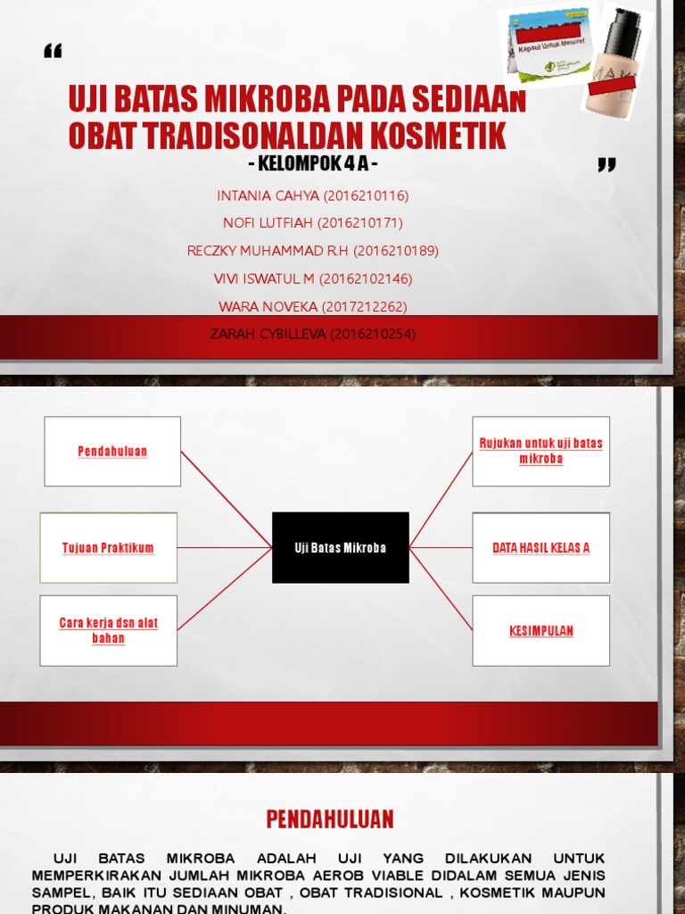 Uji Batas Mikroba | PDF