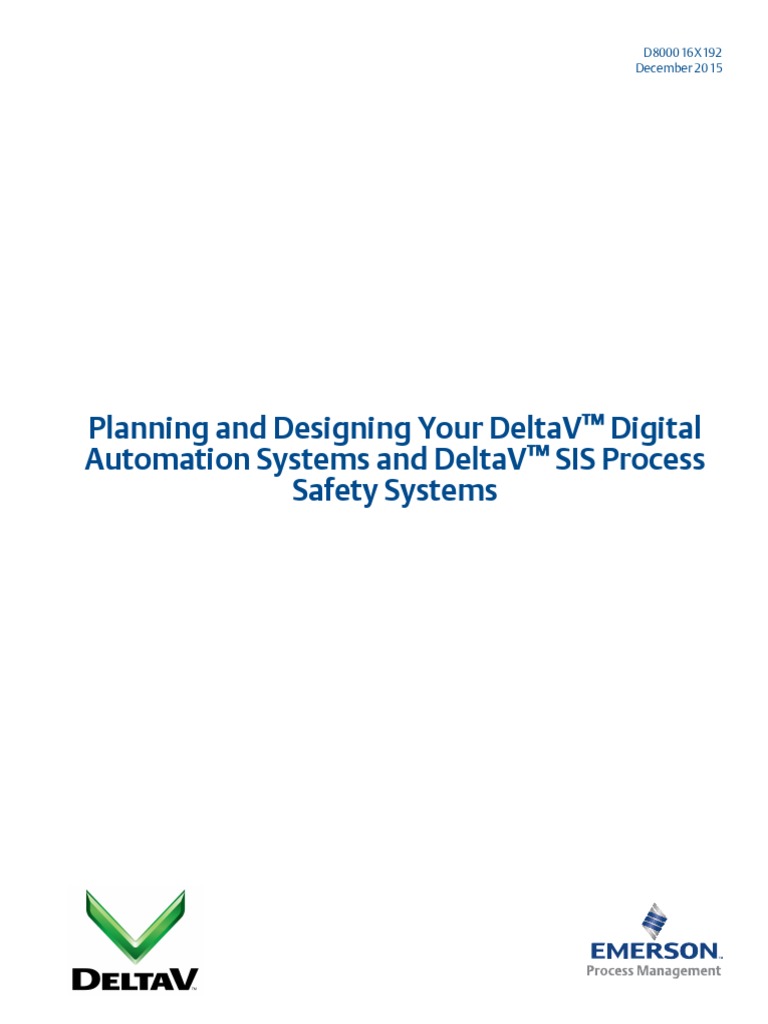 Planning and Designing Your DeltaV™ Digital Automation Systems and ...