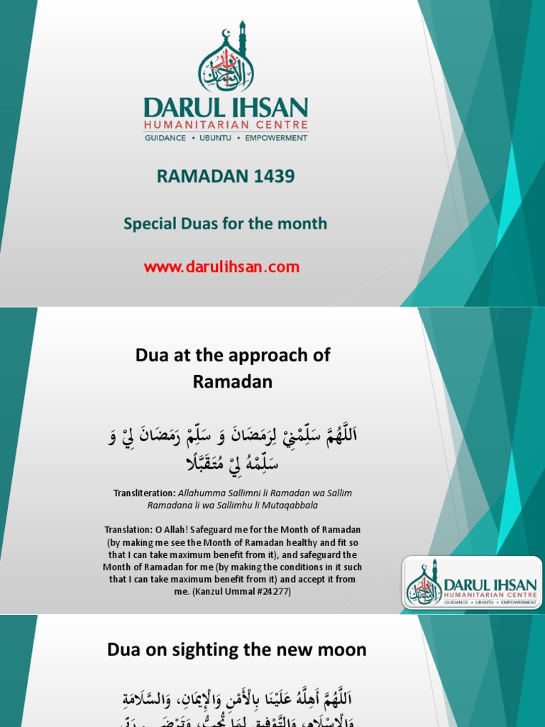 Ramadan Special Duas | PDF | Ramadan | Abrahamic Religions