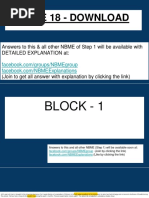 NBME 15 BLOCK 1-4 (No Answers Version) | PDF | Streptococcus | Vagus Nerve